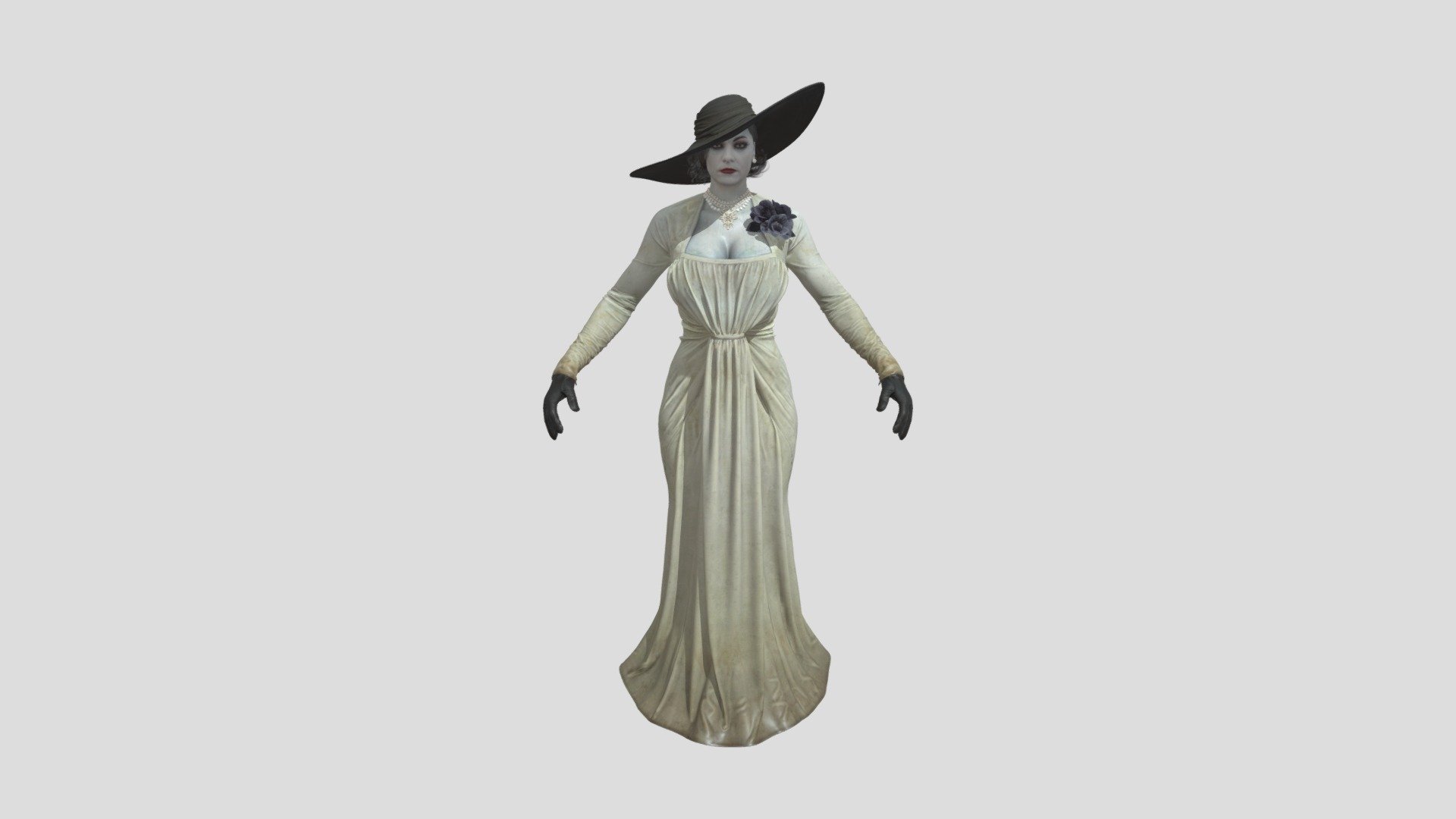 resident_evil_village_lady_dimitrescu - 3D model by antinking ...