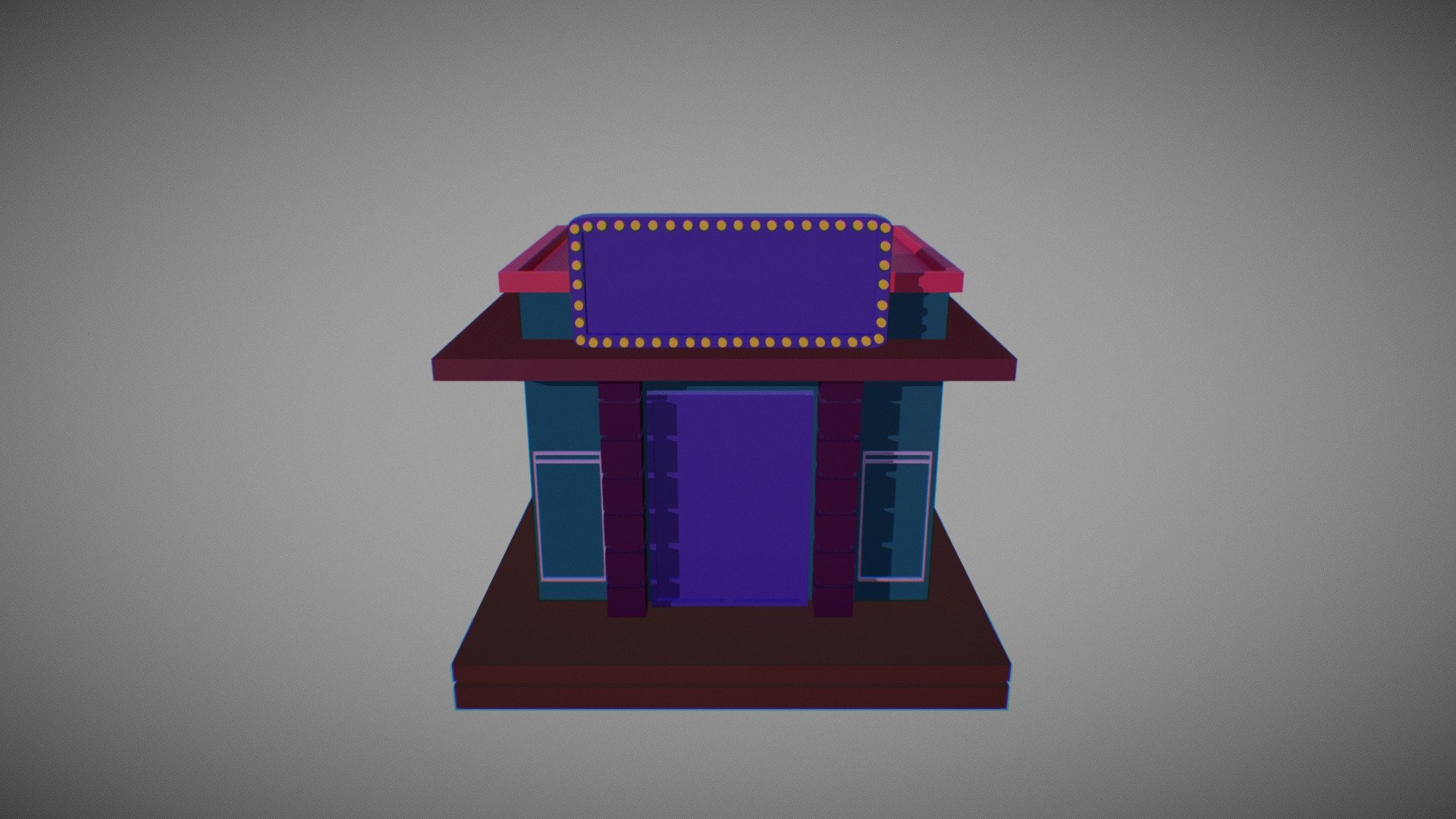 Cine - 3D model by BernardoH [c55b34e] - Sketchfab