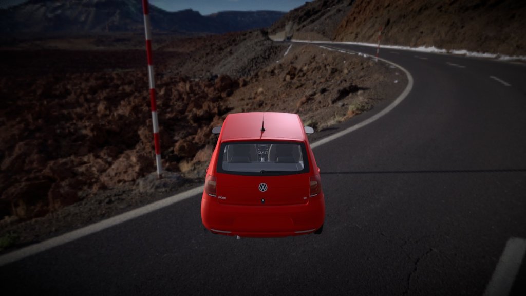 Vw Fox - 3D model by HRSMotorsports [c561212] - Sketchfab