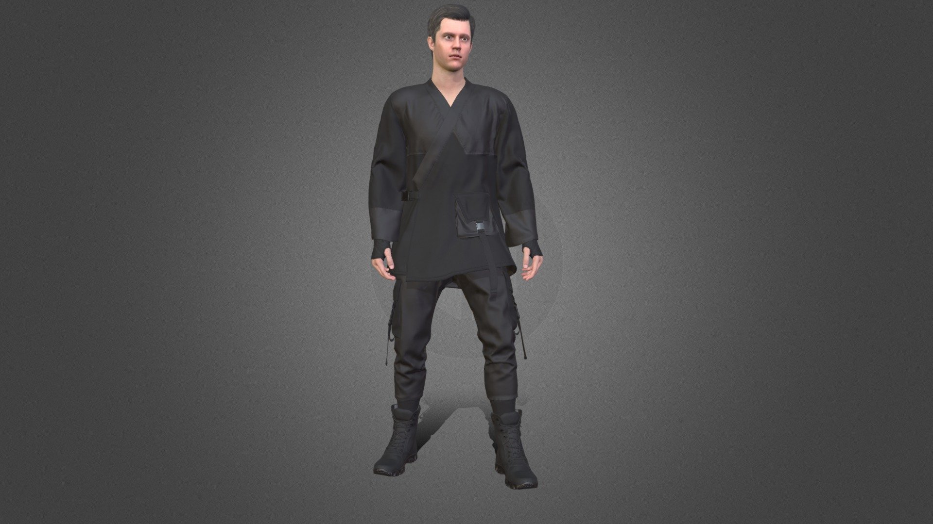 Man in Military Outfit 6 - Rigged - Buy Royalty Free 3D model by ...