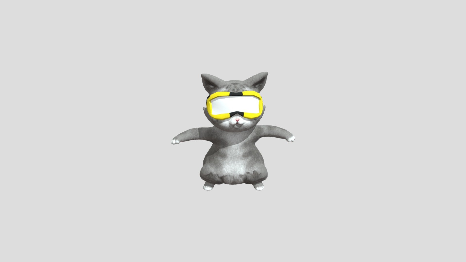 Gary Cat_Variation_2 - 3D model by creative.avl [c561e4e] - Sketchfab