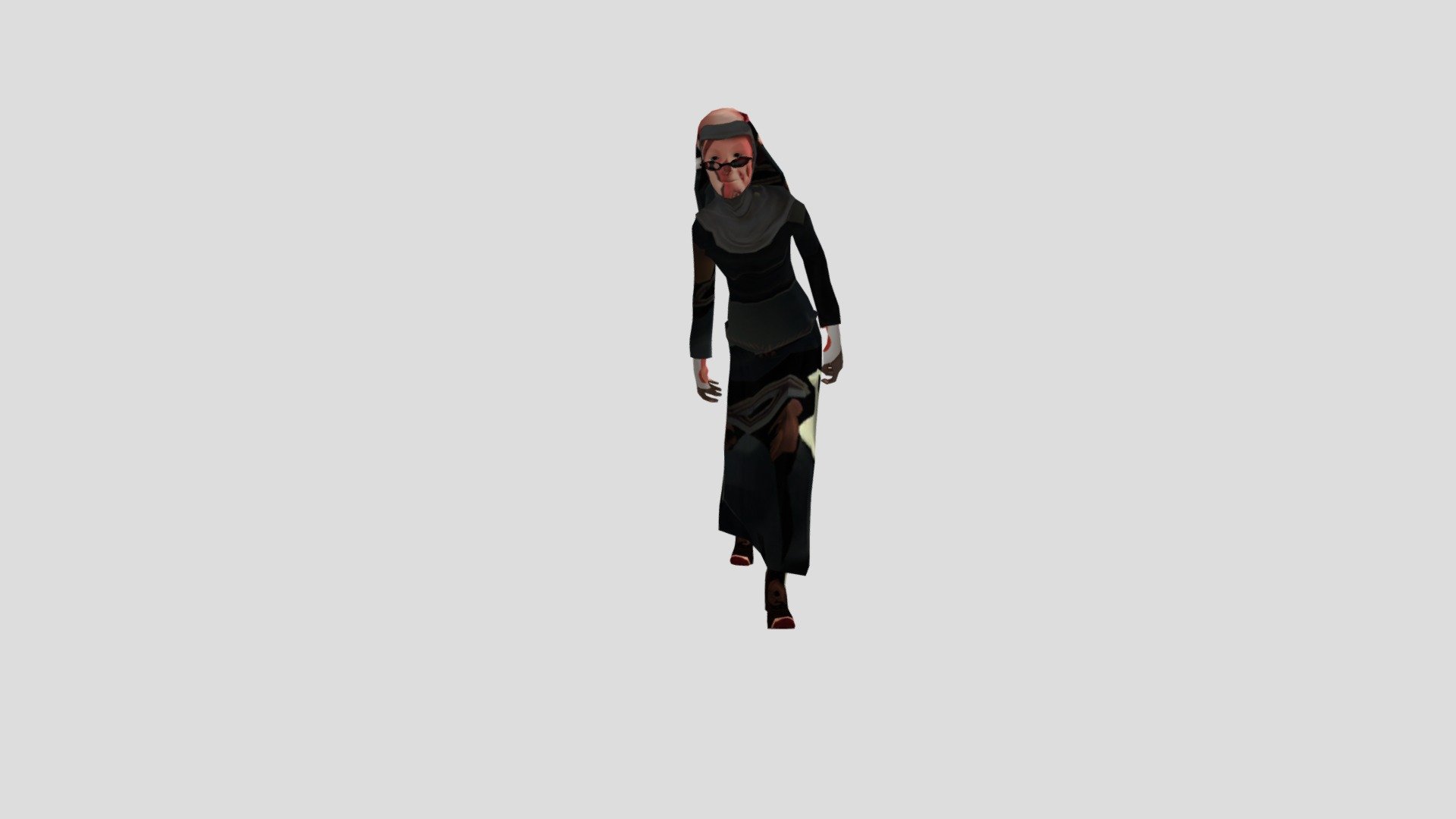 Evil nun - Download Free 3D model by dallas.wilkerson [c56202a] - Sketchfab