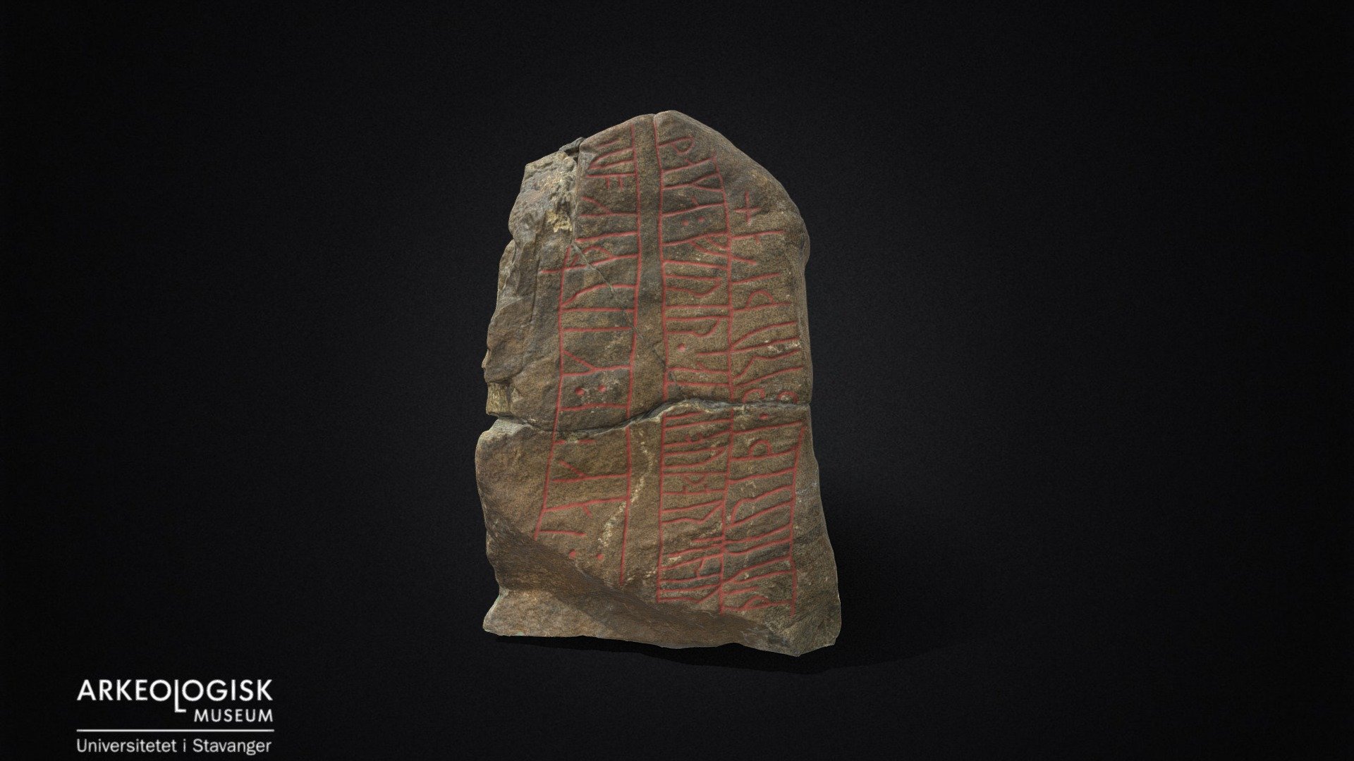 Runestone from Eik, Sokndal - Download Free 3D model by Arkeologisk ...