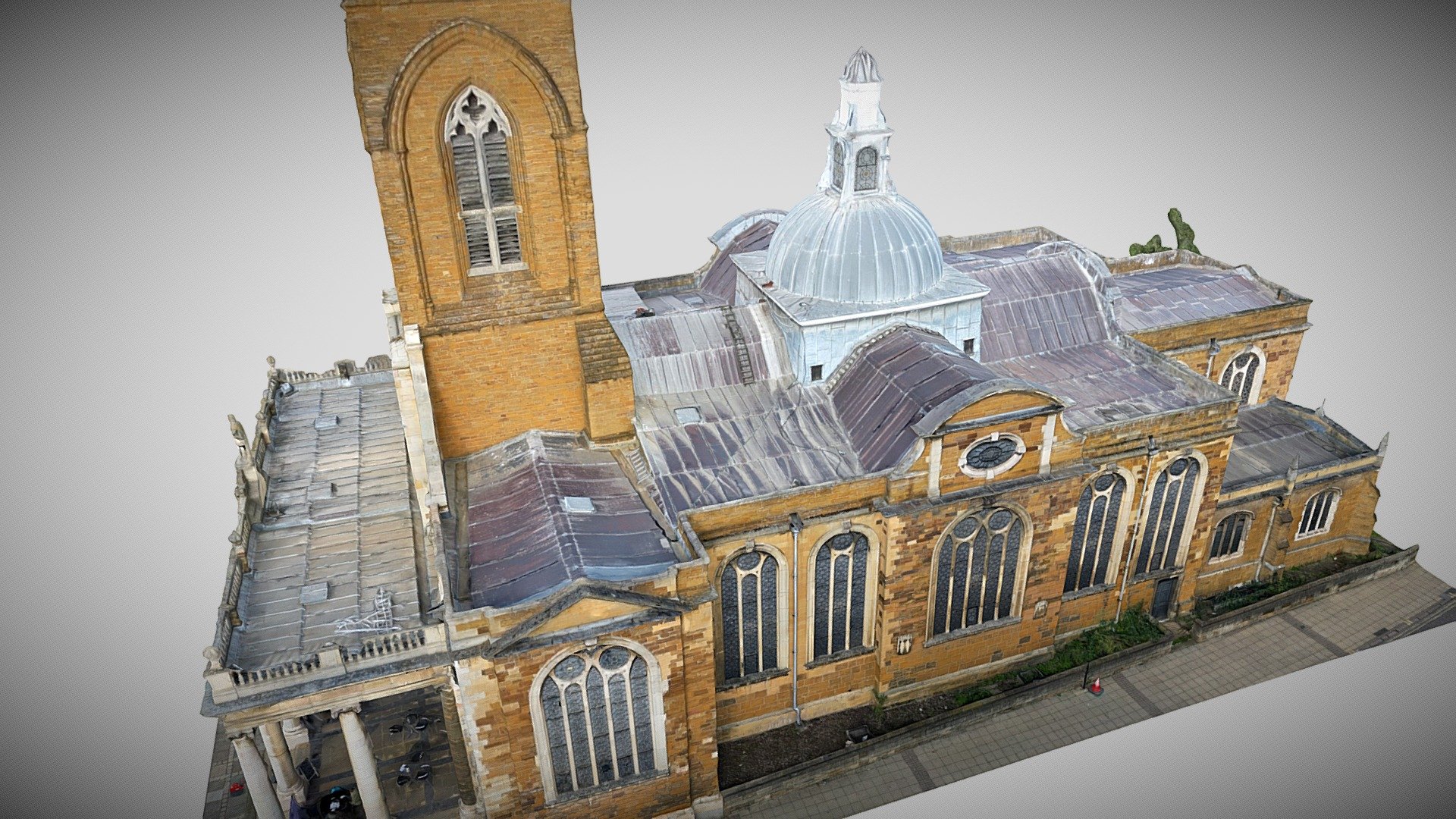 Northampton, Church - Buy Royalty Free 3D model by Alex Tench (@alex ...