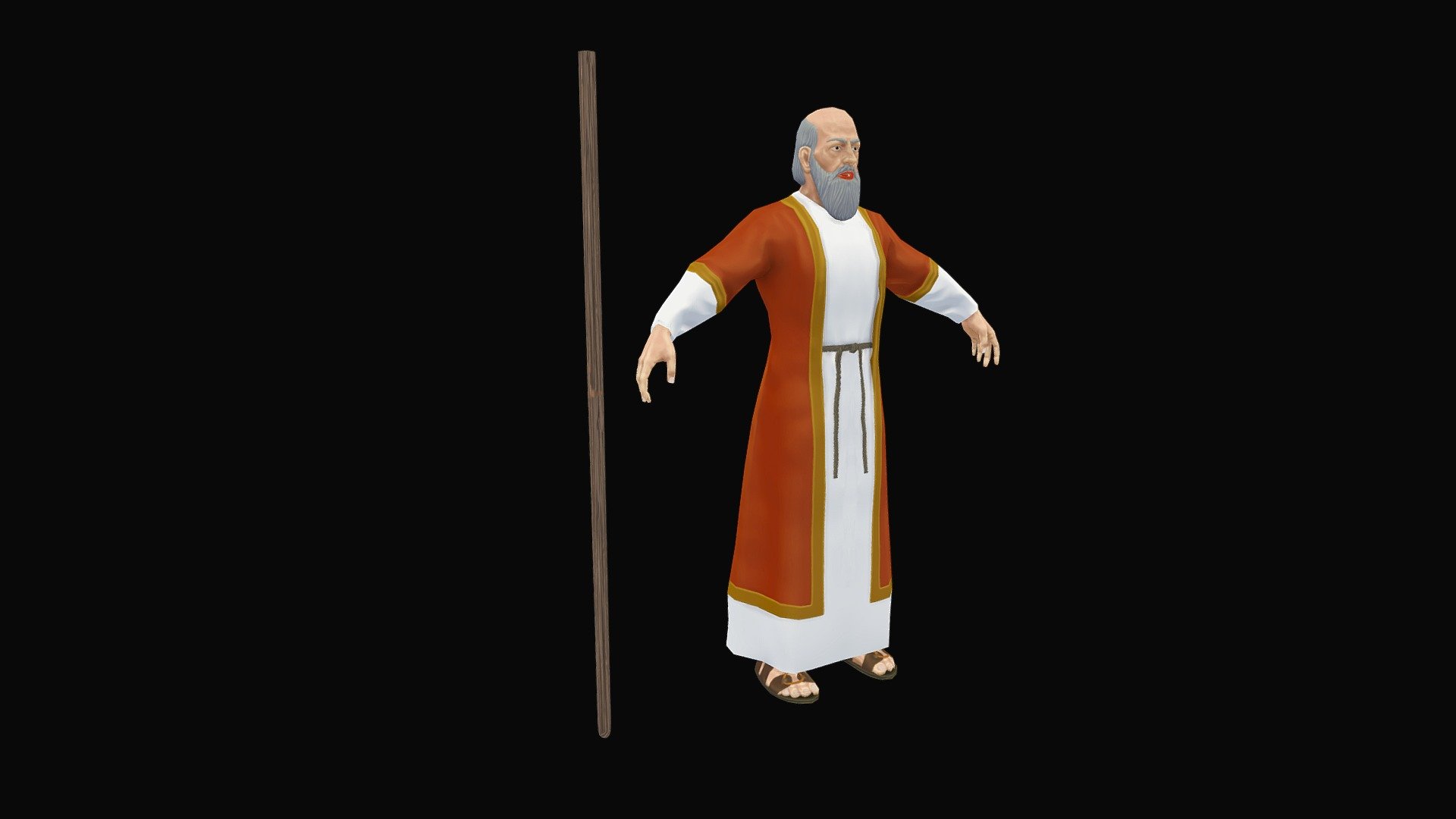 Abraham - 3D model by 3dsh [c564648] - Sketchfab