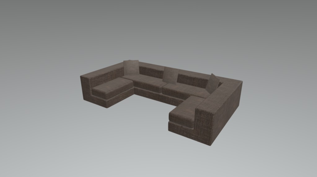 Couch - 3D model by griffinhay [c5649eb] - Sketchfab