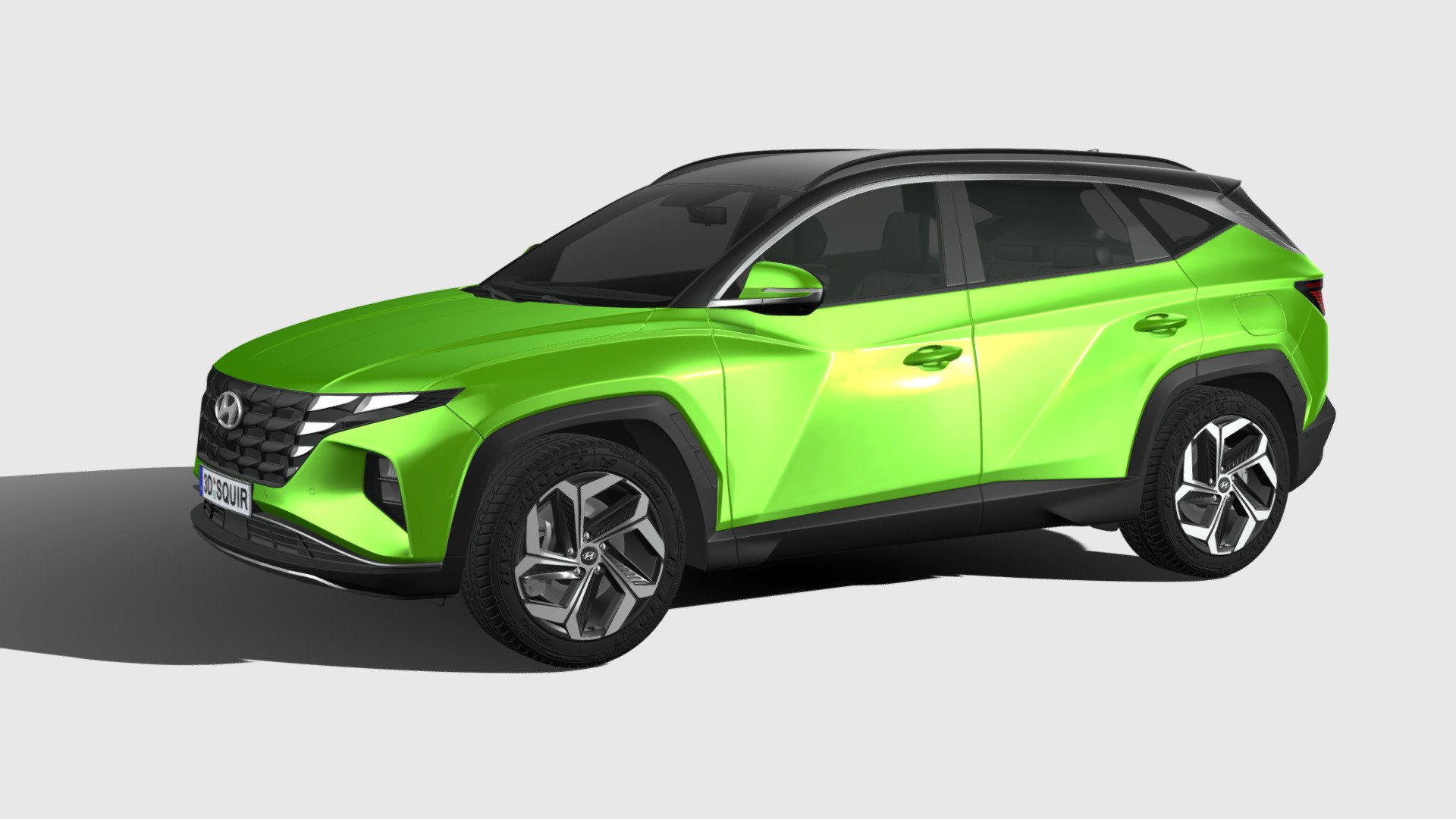 Hyundai Tucson 2021 - Buy Royalty Free 3D model by SQUIR3D [c564f16 ...