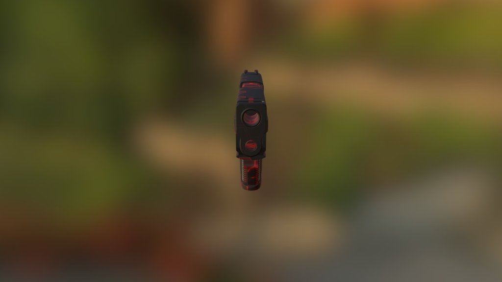 P250 l FIRE HIVE - 3D model by Steep [c56542c] - Sketchfab