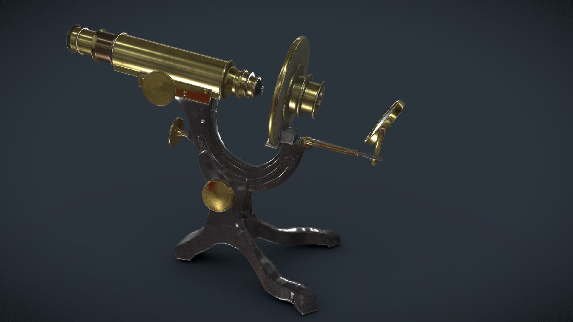 GAP Assignment: old Microscope - 3D model by AnnaDemol [c566833 ...