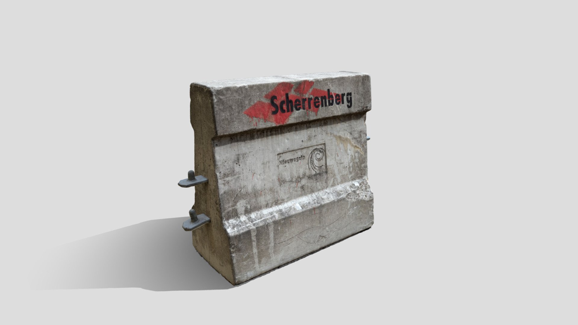 Concrete Barrier Scan - Download Free 3D model by Beau Gerbrands ...