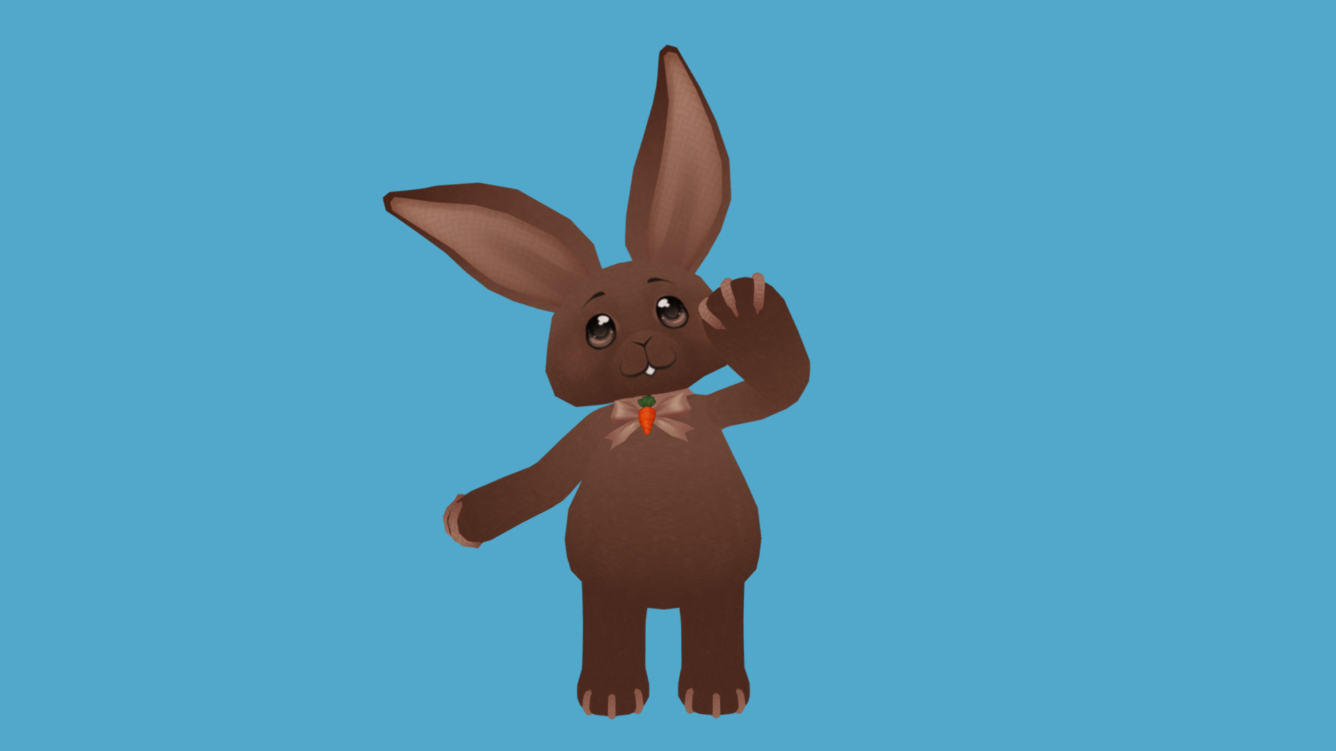 Bunny 3d Model By Christinedesigns [c5687b4] Sketchfab