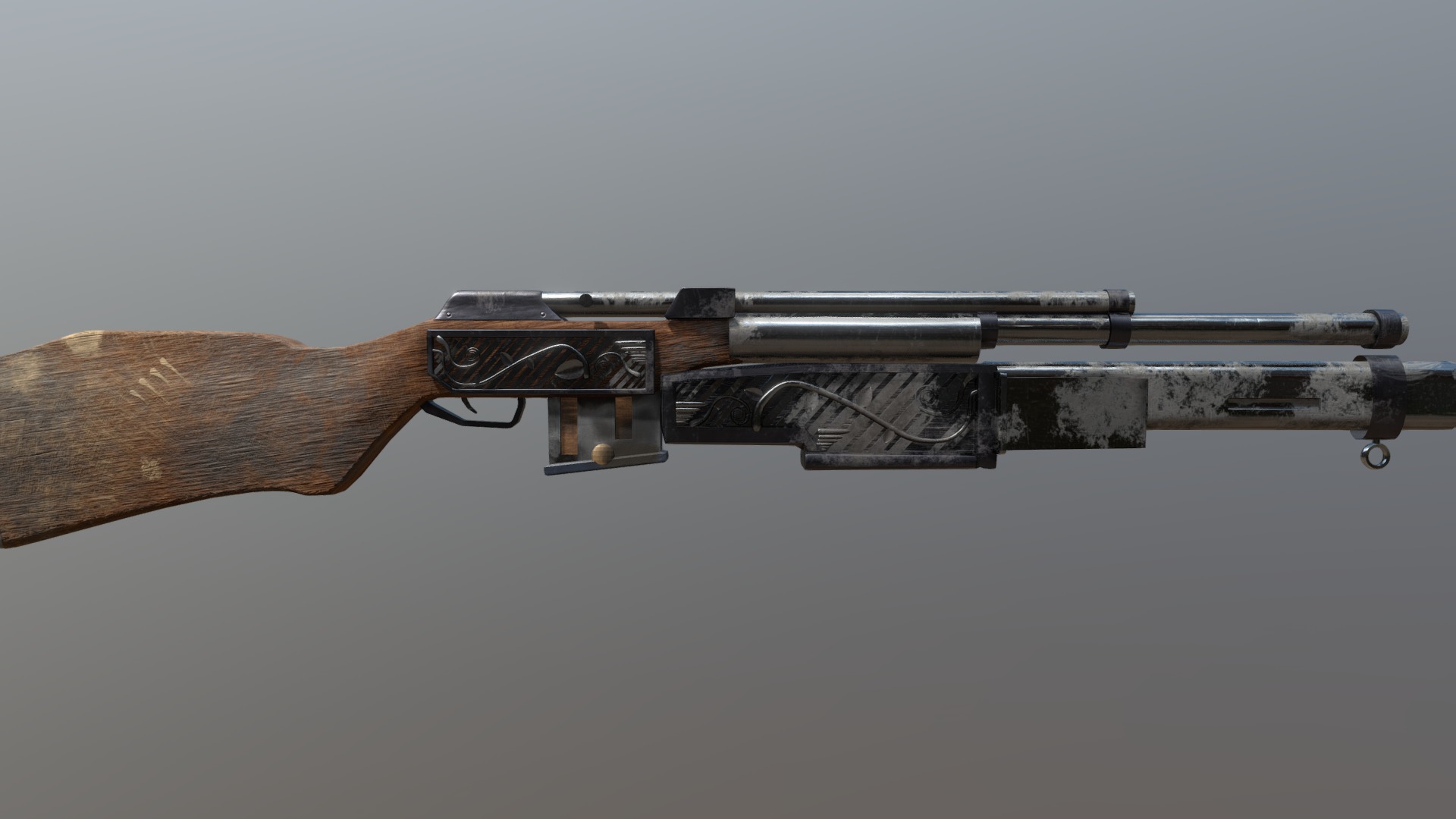 Automatic Rifle WW2 - 3D model by MadeBy (@ilyarnyuk) [c5696d5] - Sketchfab