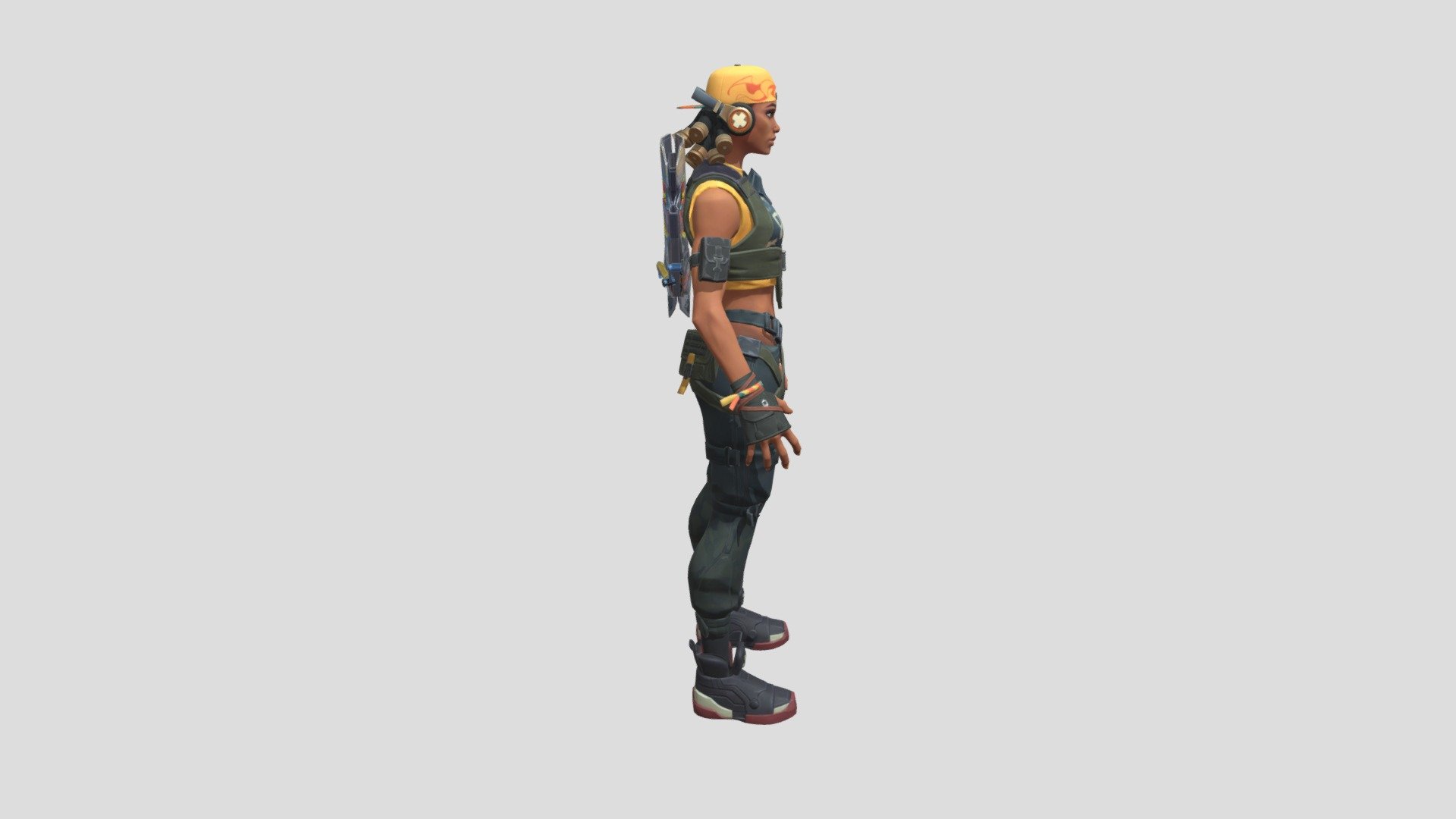 Raze - Download Free 3D model by TheSitthikorn [c569e71] - Sketchfab
