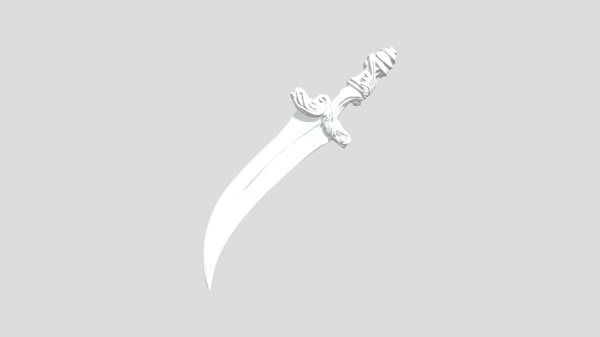 Ornate Scimitar - Download Free 3D model by kirrakaye [c56a45e] - Sketchfab