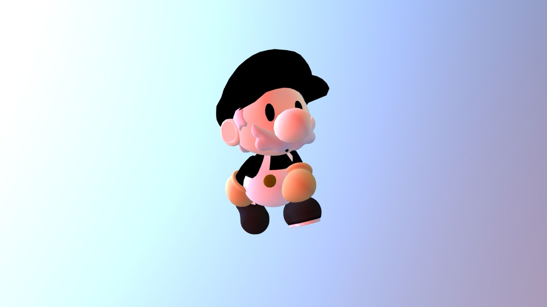Custom Mario Walking (slower) - Download Free 3D model by yakkoandwakko ...