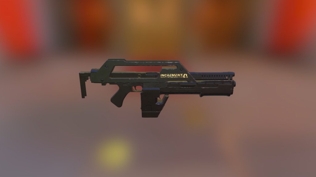 TEST MODO GUN - 3D model by hirotetsu [c56f480] - Sketchfab