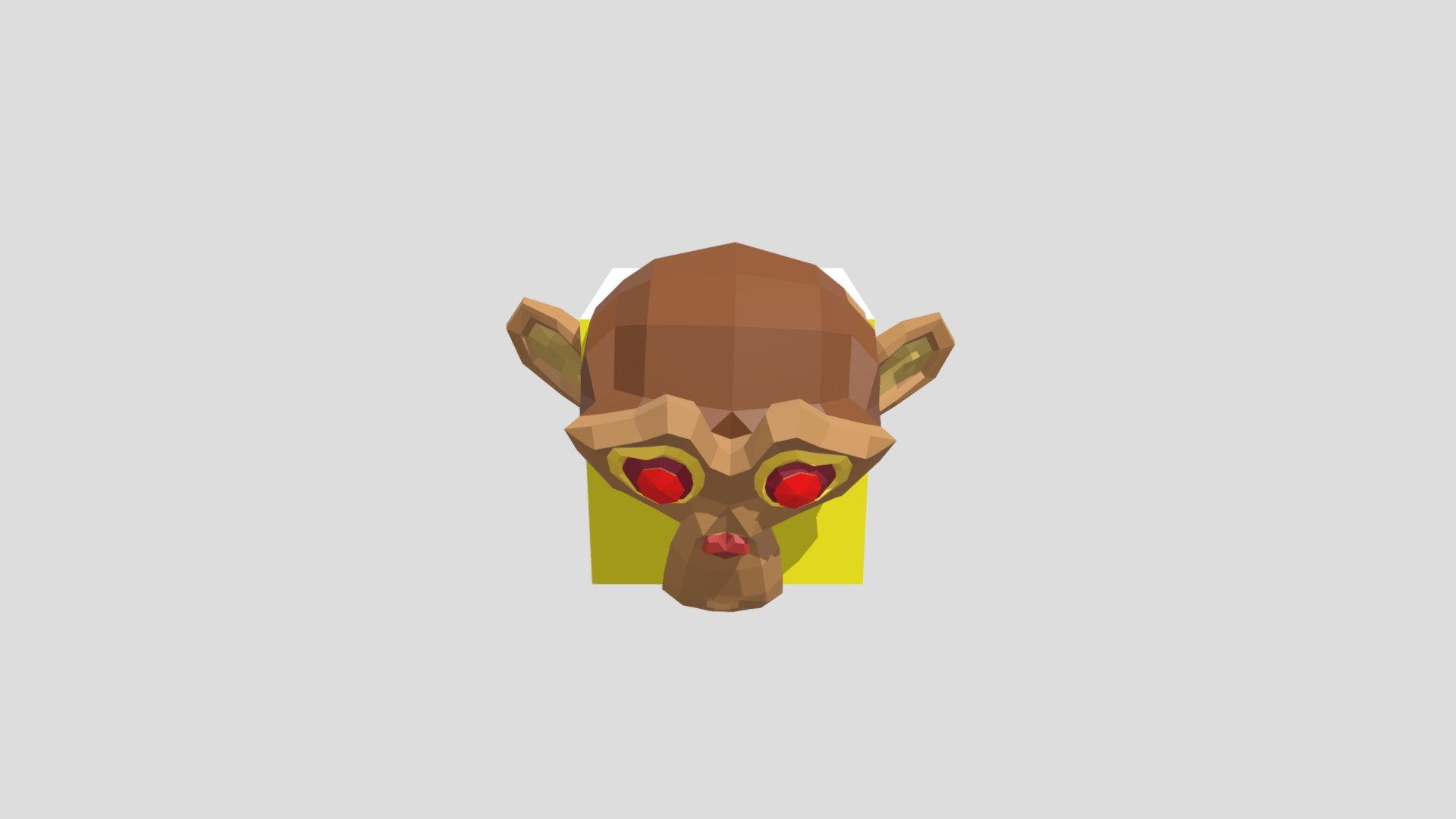Cube Monke - 3D model by Richell [c56f550] - Sketchfab