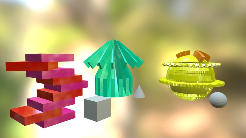 Second Attempt at Blender Mesh Modelling - Download Free 3D model by ...