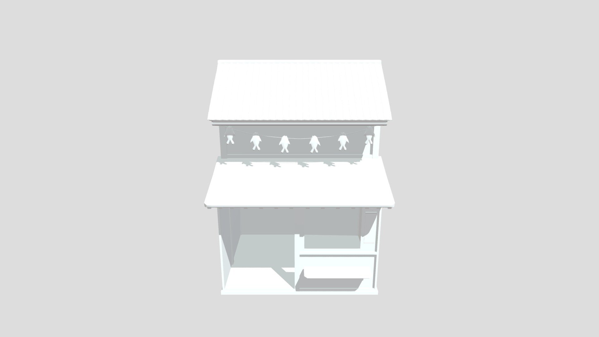Fish Shop - 3D model by Indigo (@ksdianag) [c5728ea] - Sketchfab
