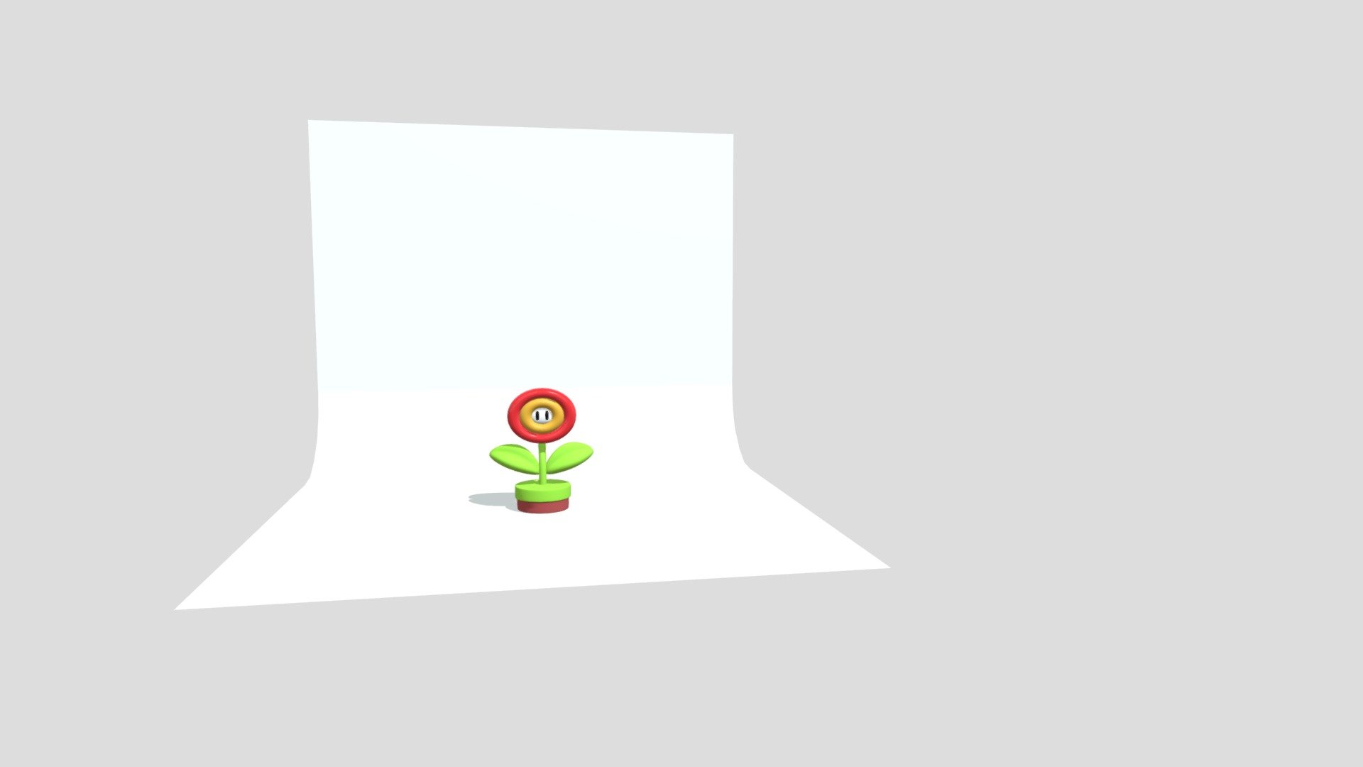 SUPER MARIO BROS FIRE FLOWER - 3D model by grkpektis [c572e92] - Sketchfab