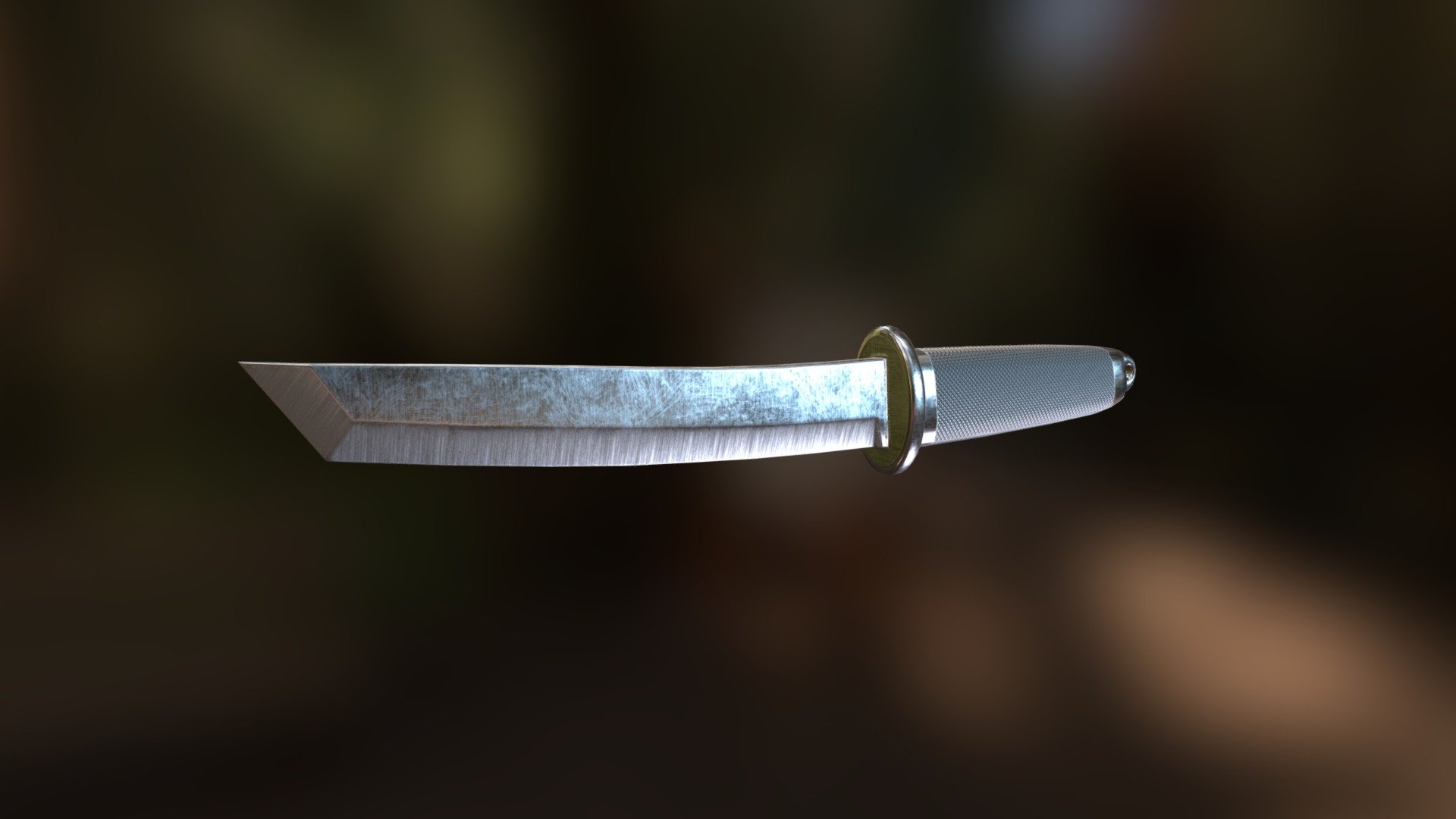 Tanto Knife - 3D model by movahed (@Movahedi.art) [c574c34] - Sketchfab