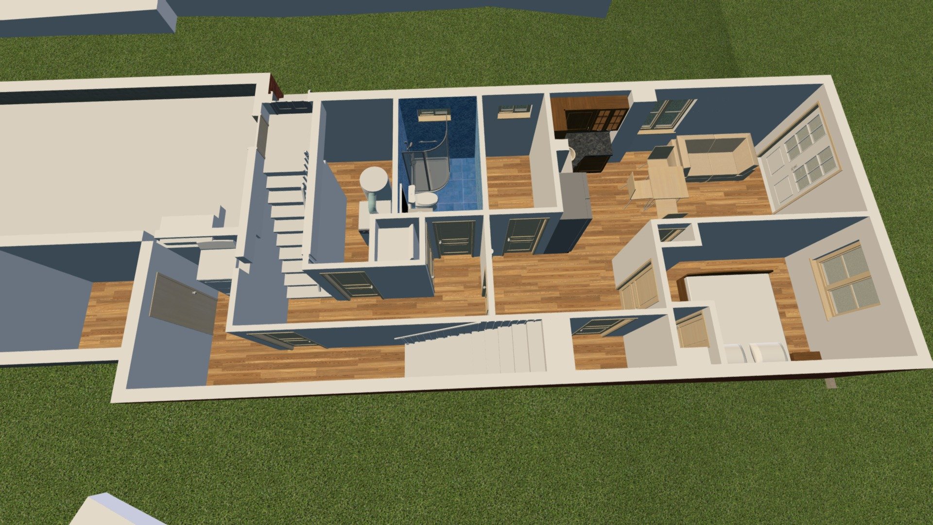 08-00 Highhill Basement 04042015 - 3D model by Cadaxx Design (@cadaxx ...