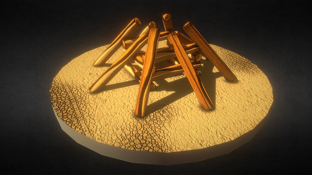 The Little Ville - Bonfire - 3D model by Spotland Live Graphics ...