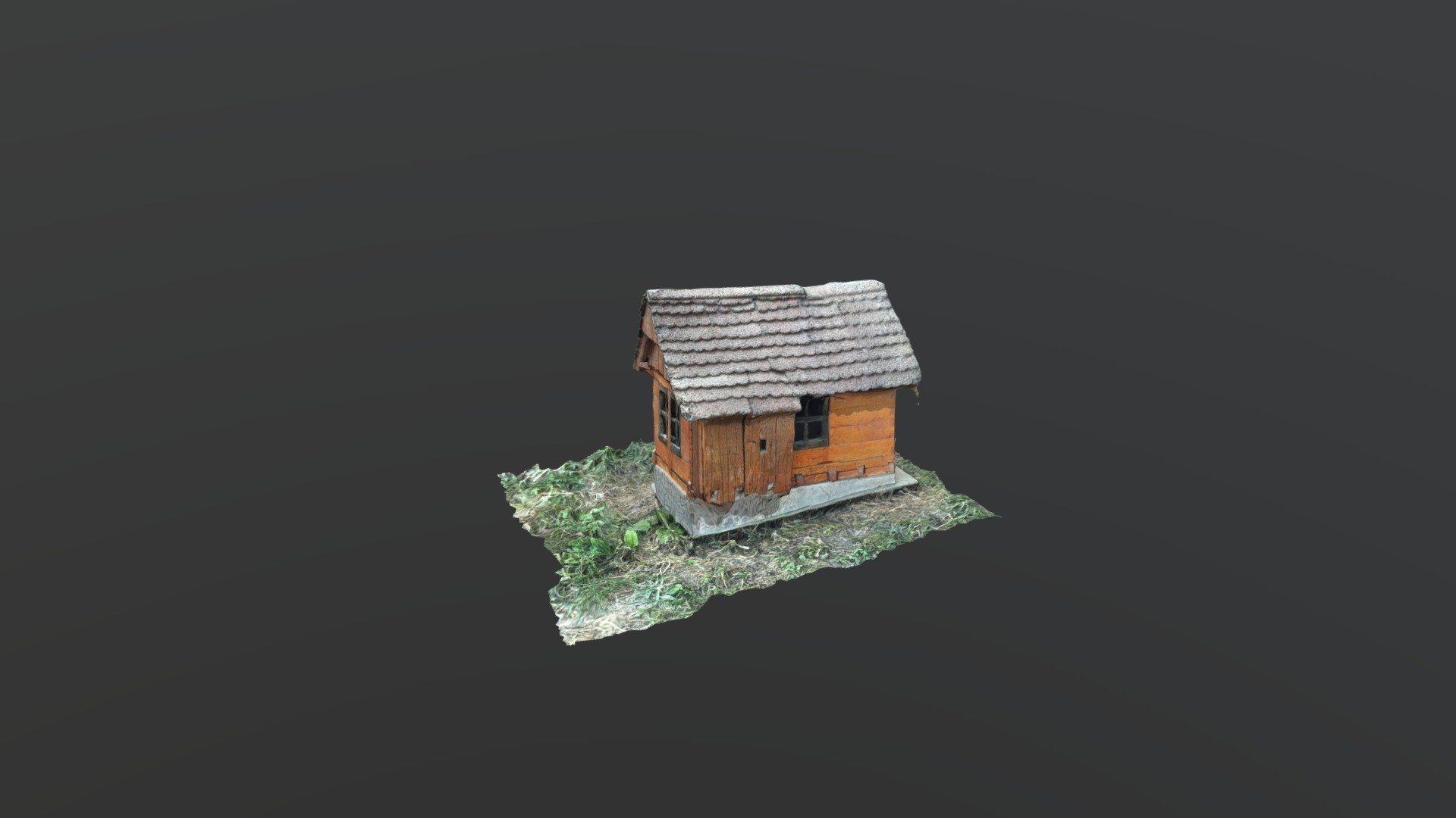 3D Model Of A Wooden Chapel Model - Download Free 3D model by davorko ...