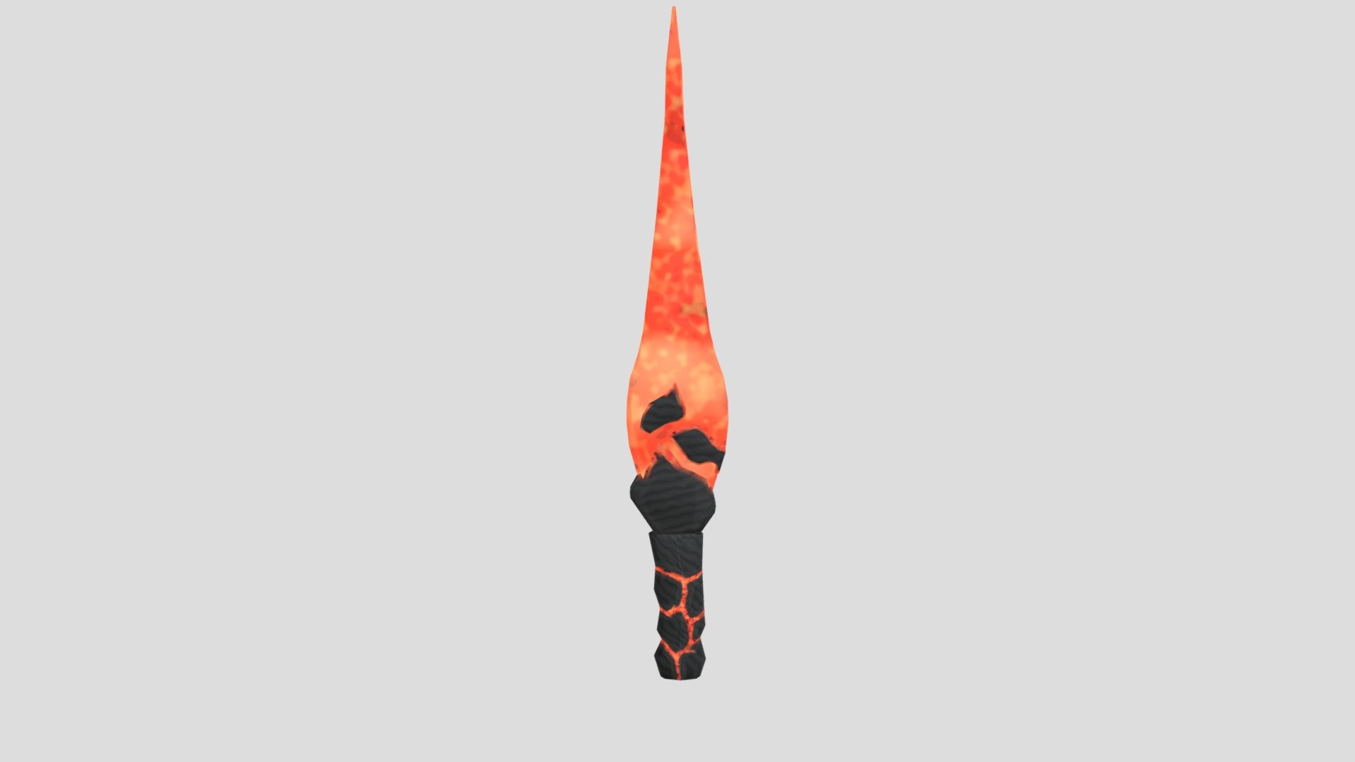 Magma Sword - 3D model by RebelliousRobot [c578c22] - Sketchfab