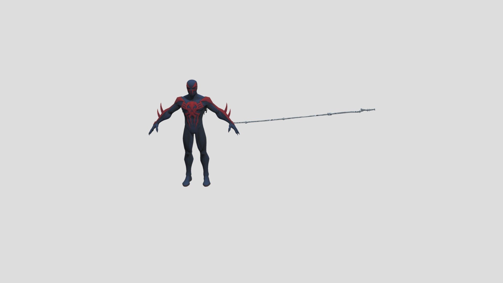Spider- Man_2099_Contest_Of_Champions - Download Free 3D model by ...