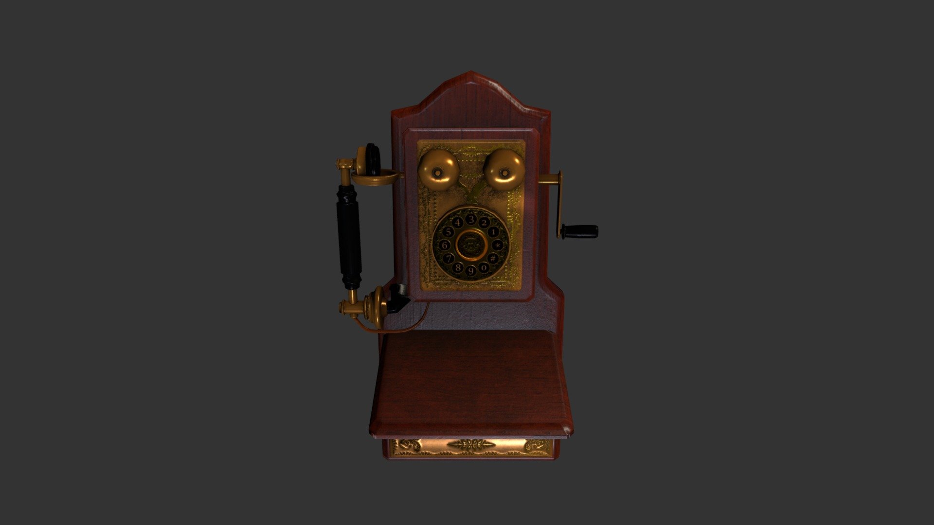 Medieval Phone - 3D model by Chooi.Lw [c579d43] - Sketchfab