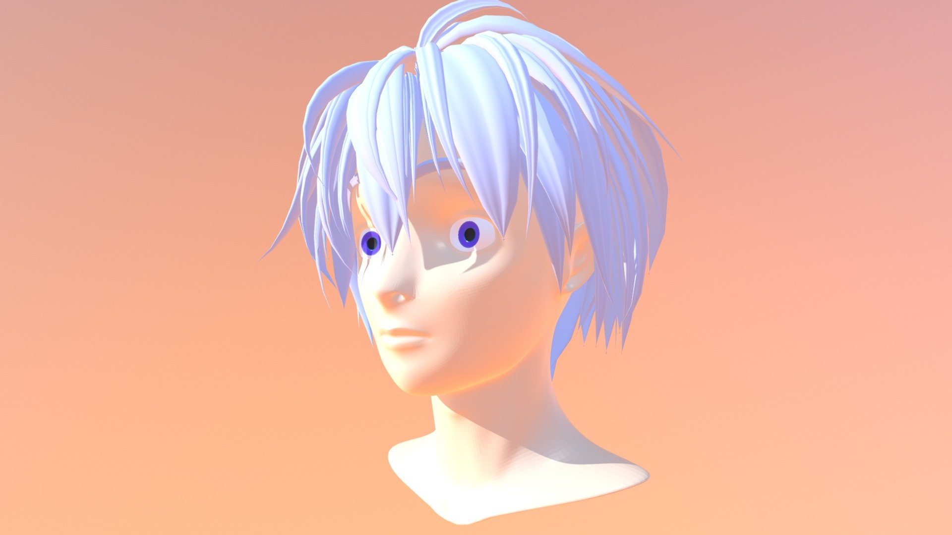 Blue Boi - 3D model by minesk [c57b753] - Sketchfab