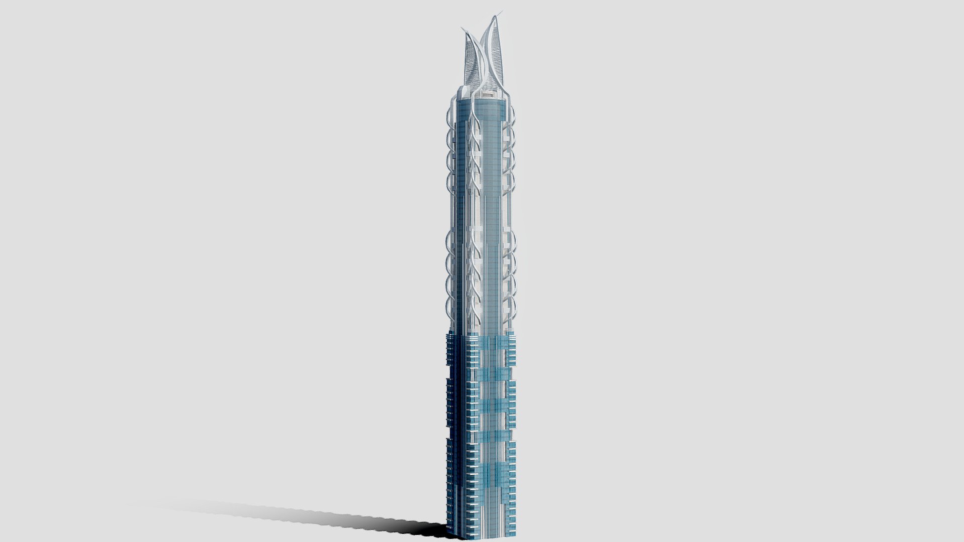 Al Hekma Tower - Dubai - Buy Royalty Free 3D model by 1Quad (@1.Quad) [c57bc87] - Sketchfab Store