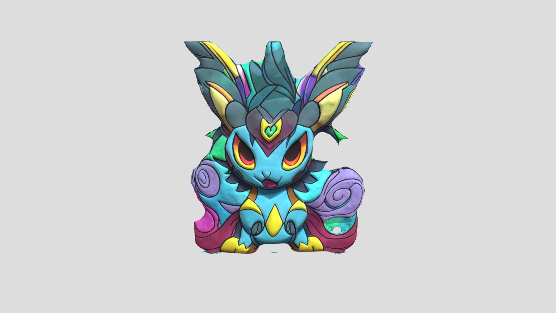 Pokemon Goal 1507 - Download Free 3D model by klrxyz [c57cc45] - Sketchfab