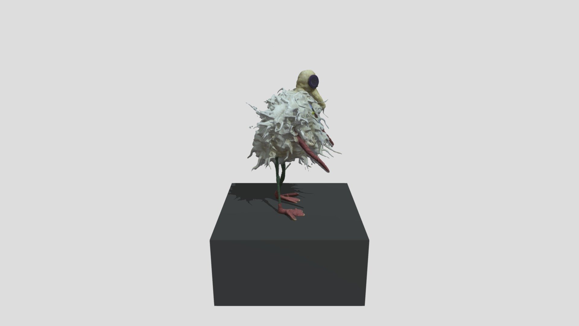 Chicken Lady - 3D model by cupy [c57d286] - Sketchfab