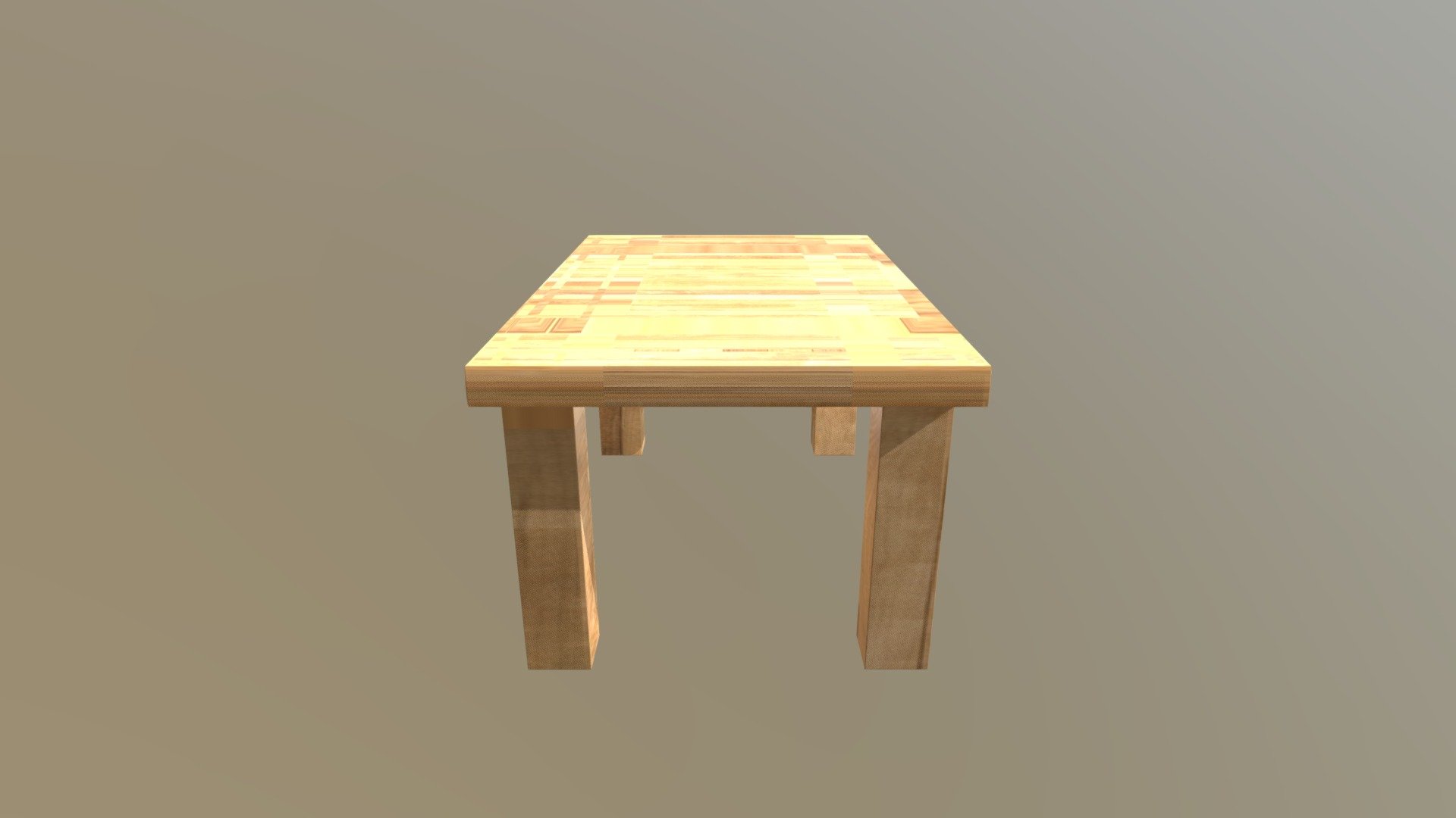 Ubiquitous Texture Table - 3D model by umrhabib [c57f6e2] - Sketchfab