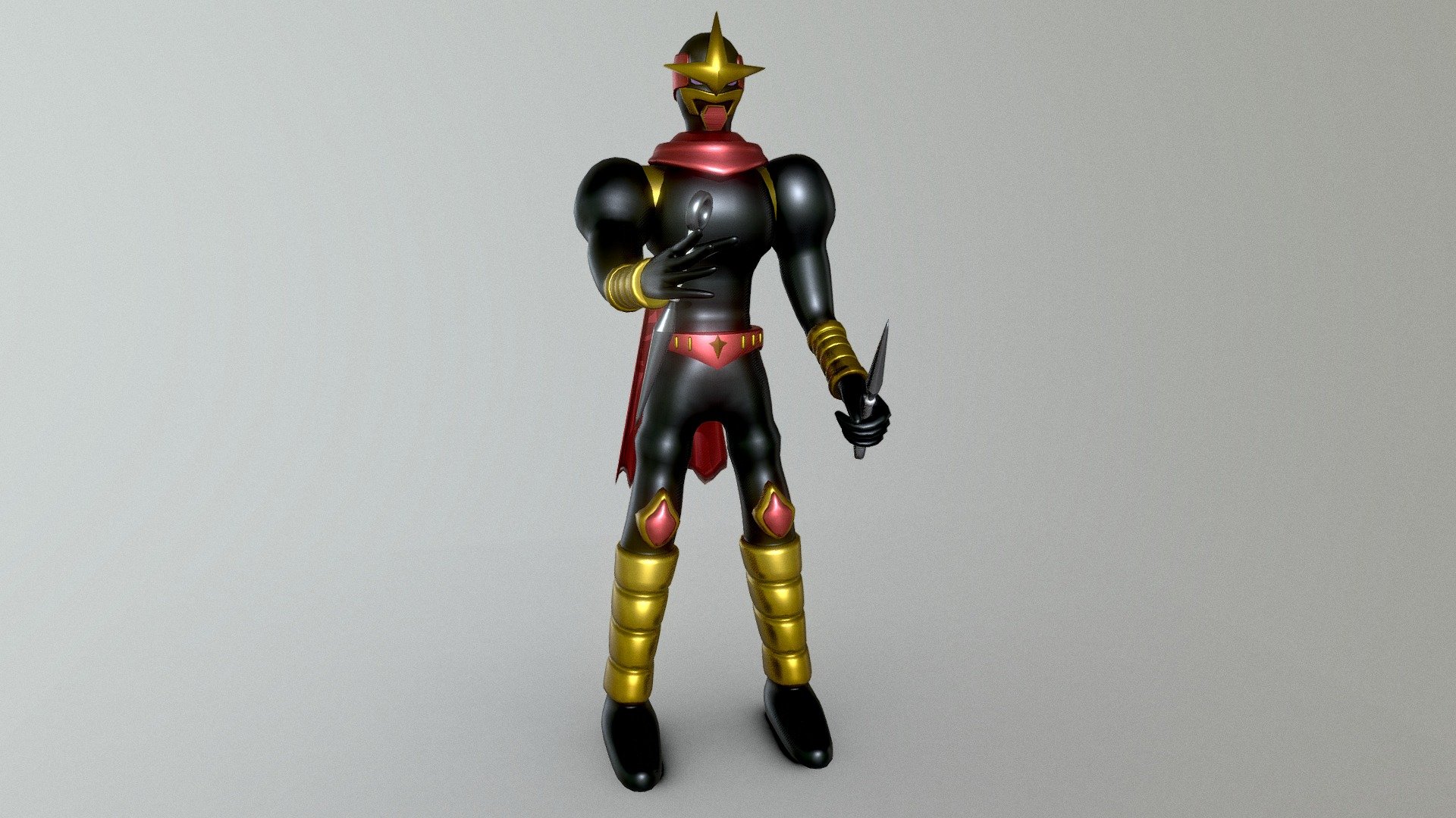 Strike Ninja (Yugioh) - Buy Royalty Free 3D model by Yanez Designs ...