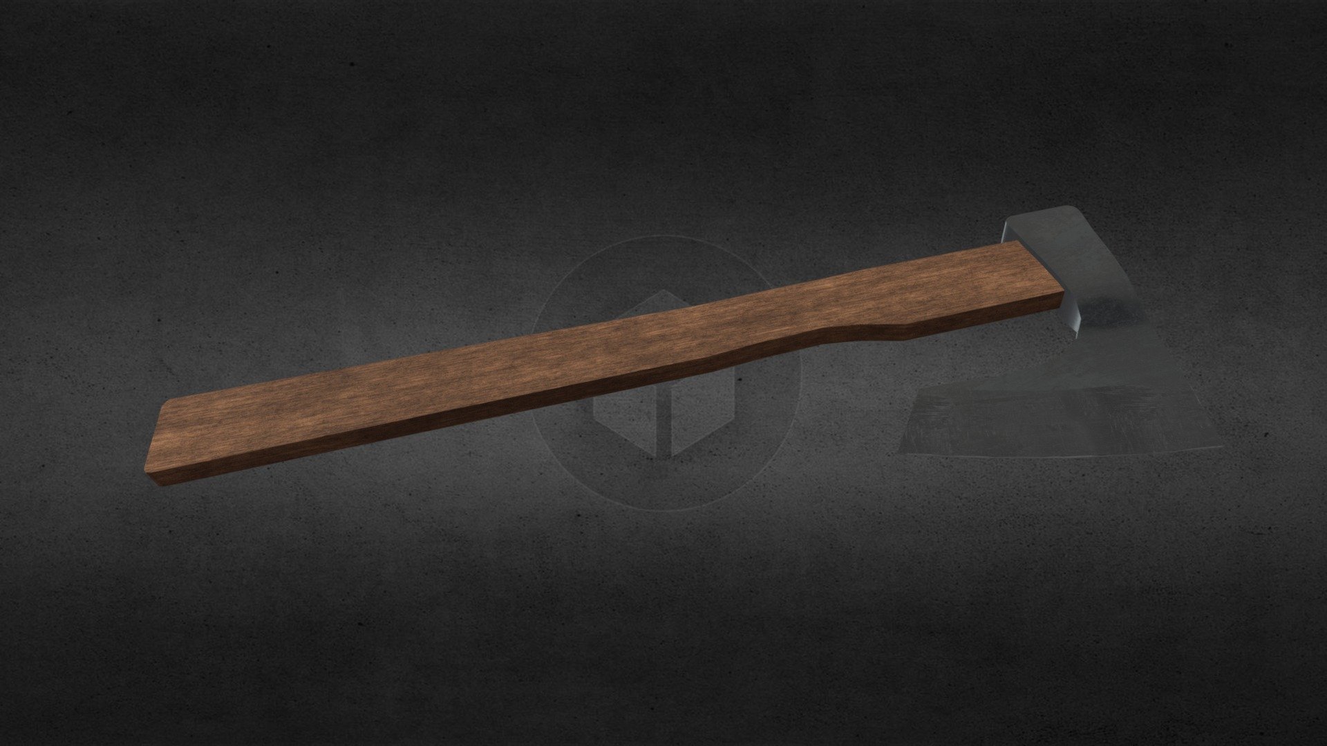 Basic Axe - Download Free 3D model by SupremeMeme (@TheSupremeMeme ...