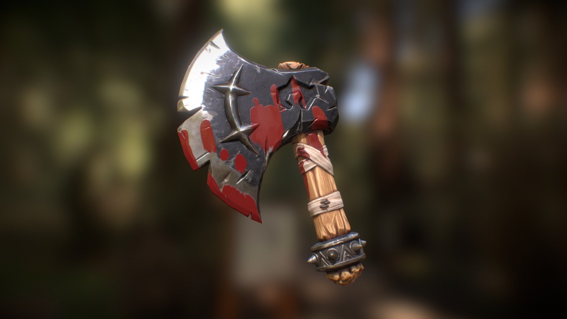 Mini Axe - 3D model by dmacdraws [c580dca] - Sketchfab