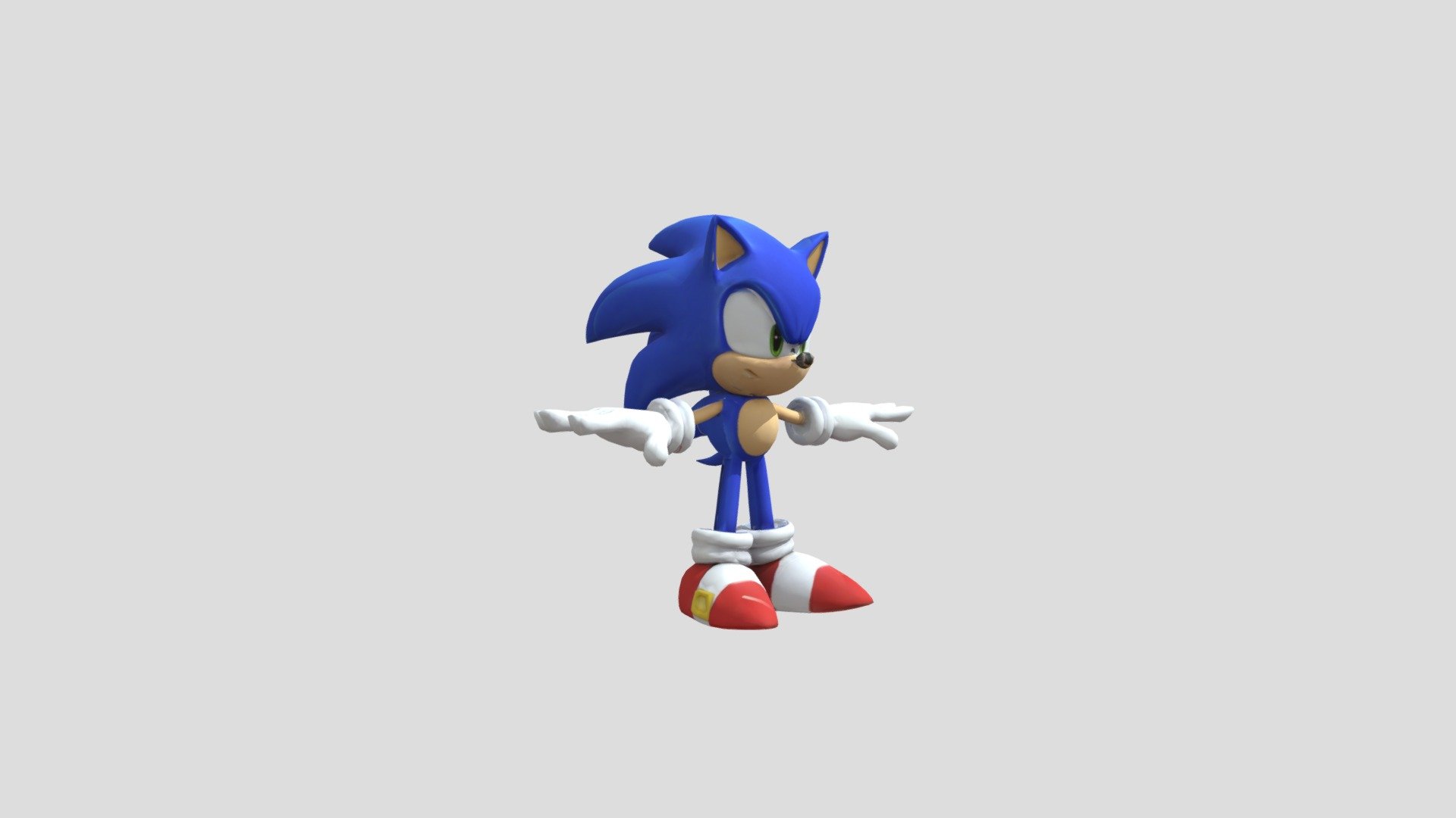 AI sonic model - Download Free 3D model by ColtenTheWonderful [c58169b ...