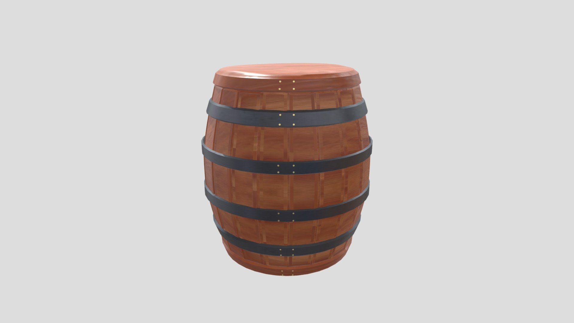 Barrell - Download Free 3D model by Jacob Godwin (@JacobGodwin ...