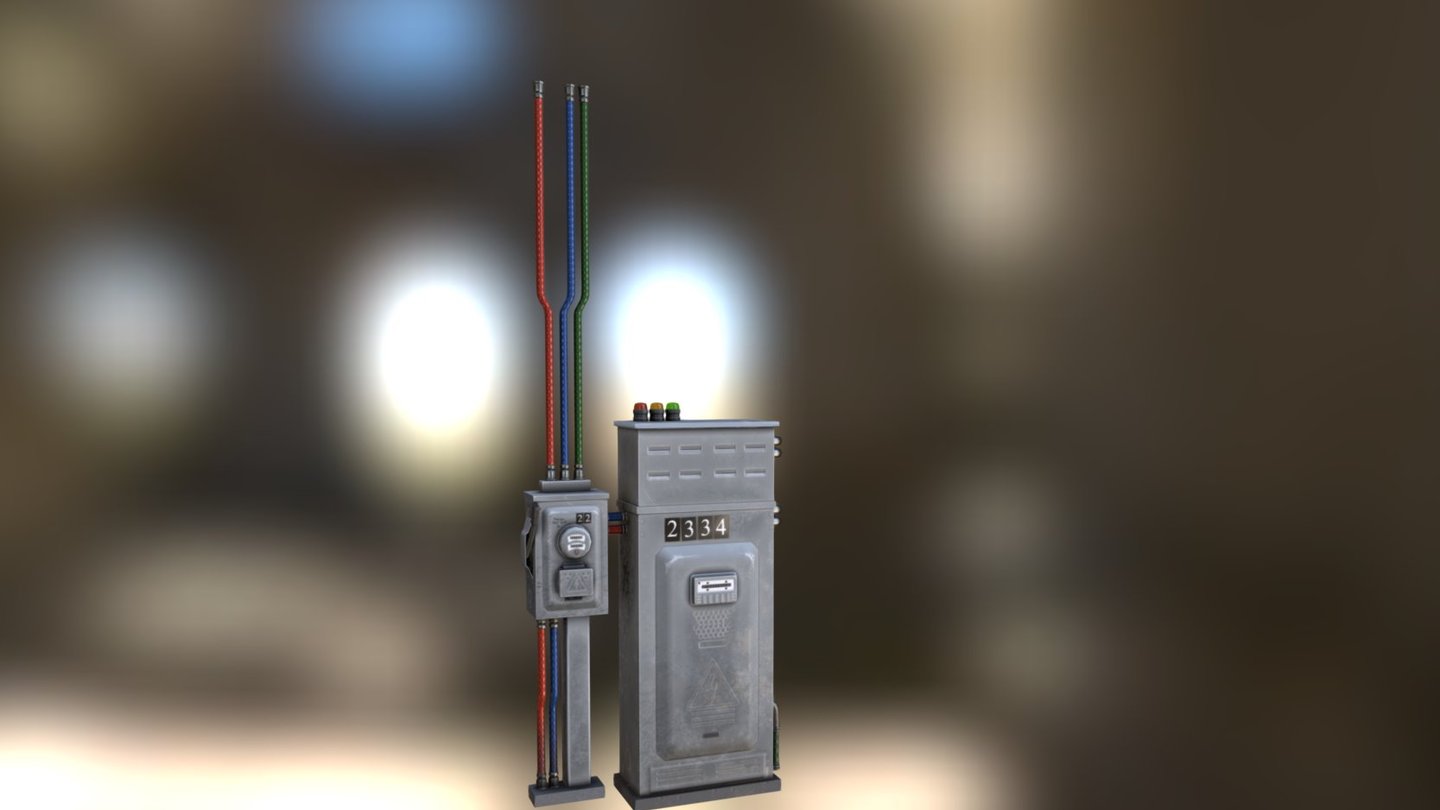 Power box - 3D model by fraggames [c583c49] - Sketchfab