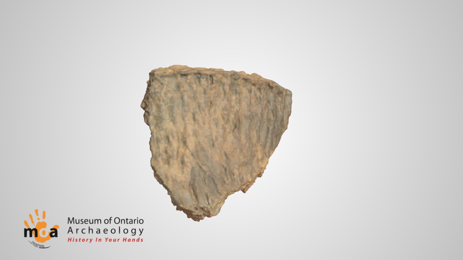 Rim Sherd - Robson Road AaHp-20 - 3D model by MuseOntArch [c585ab1 ...