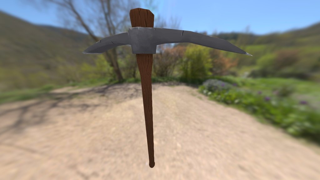 Pickaxe - 3D model by [Q]uik (@quik) [c585cd1] - Sketchfab