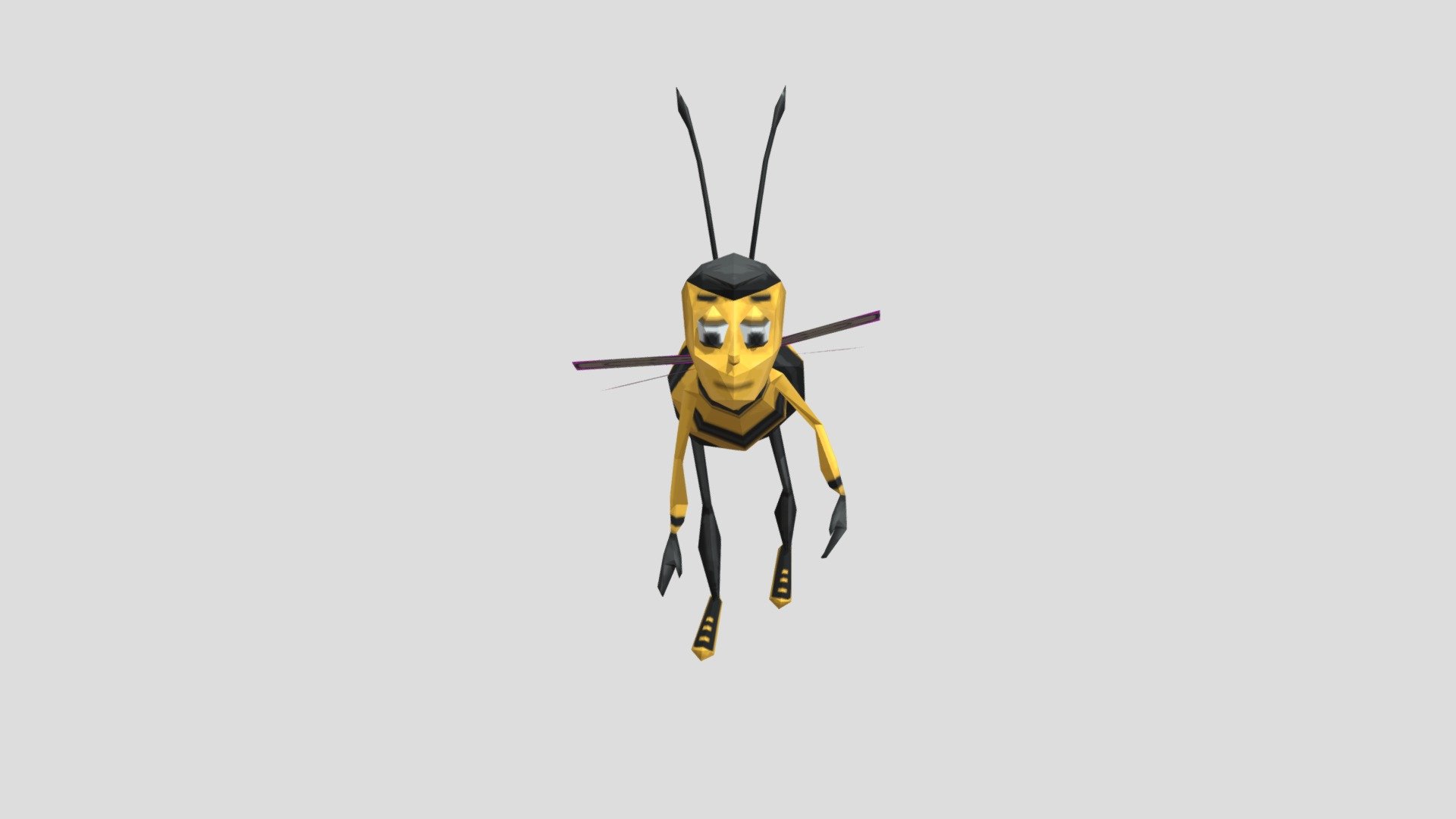 Flying Barry B Benson - Download Free 3D model by xdanni1984x [c585ee3 ...