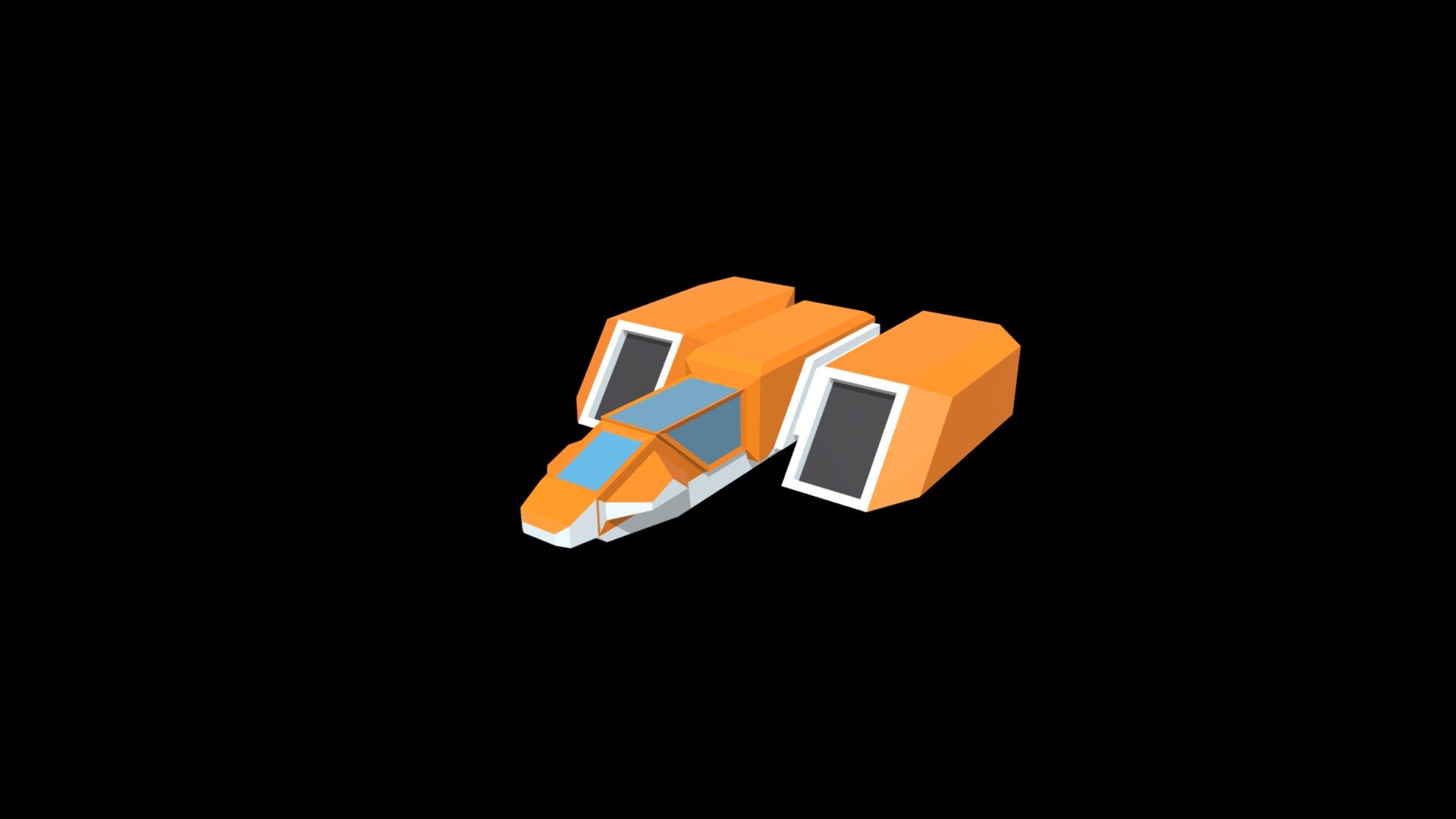 low-poly spaceship - 3D model by Mrelectro09 [c586814] - Sketchfab