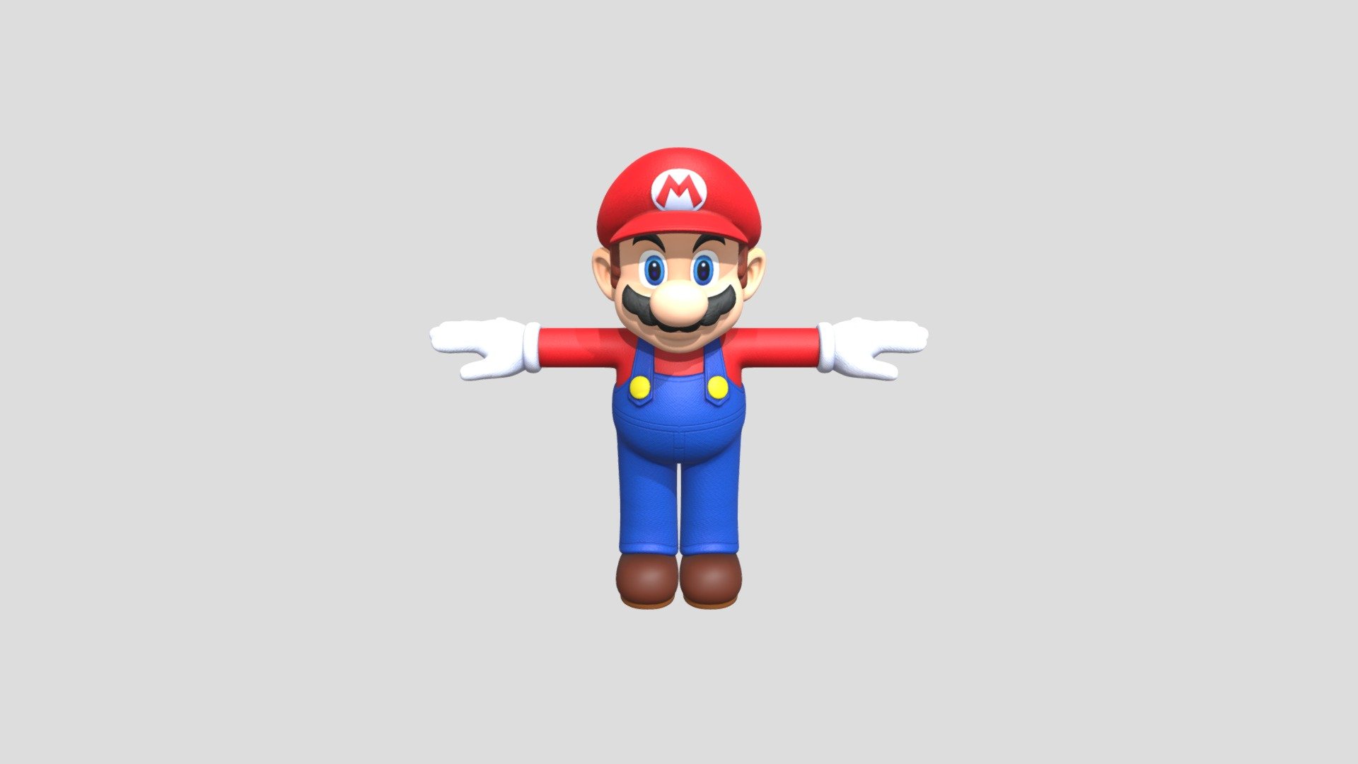 mario - 3D model by Harper1010 [c588bc1] - Sketchfab