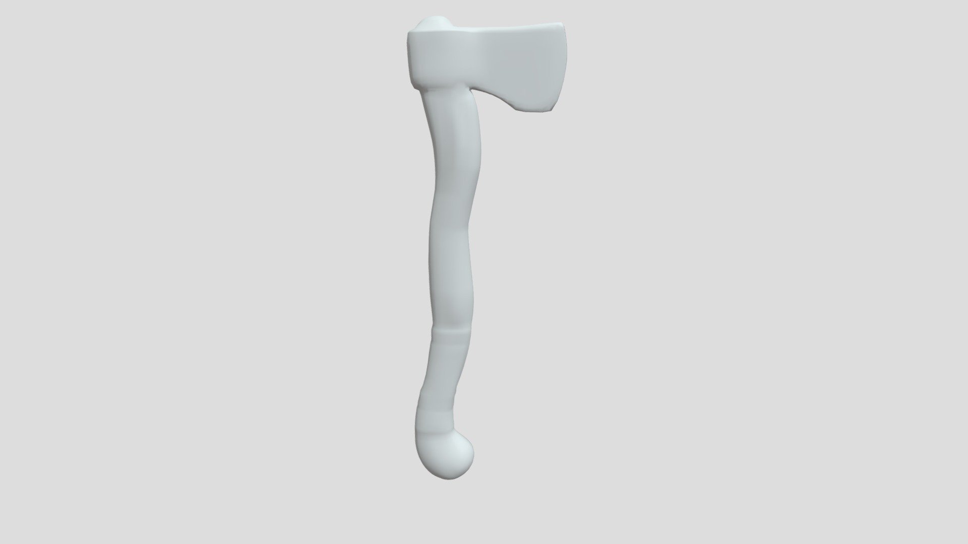 Axe Retopo - 3D model by millavie [c588dd5] - Sketchfab