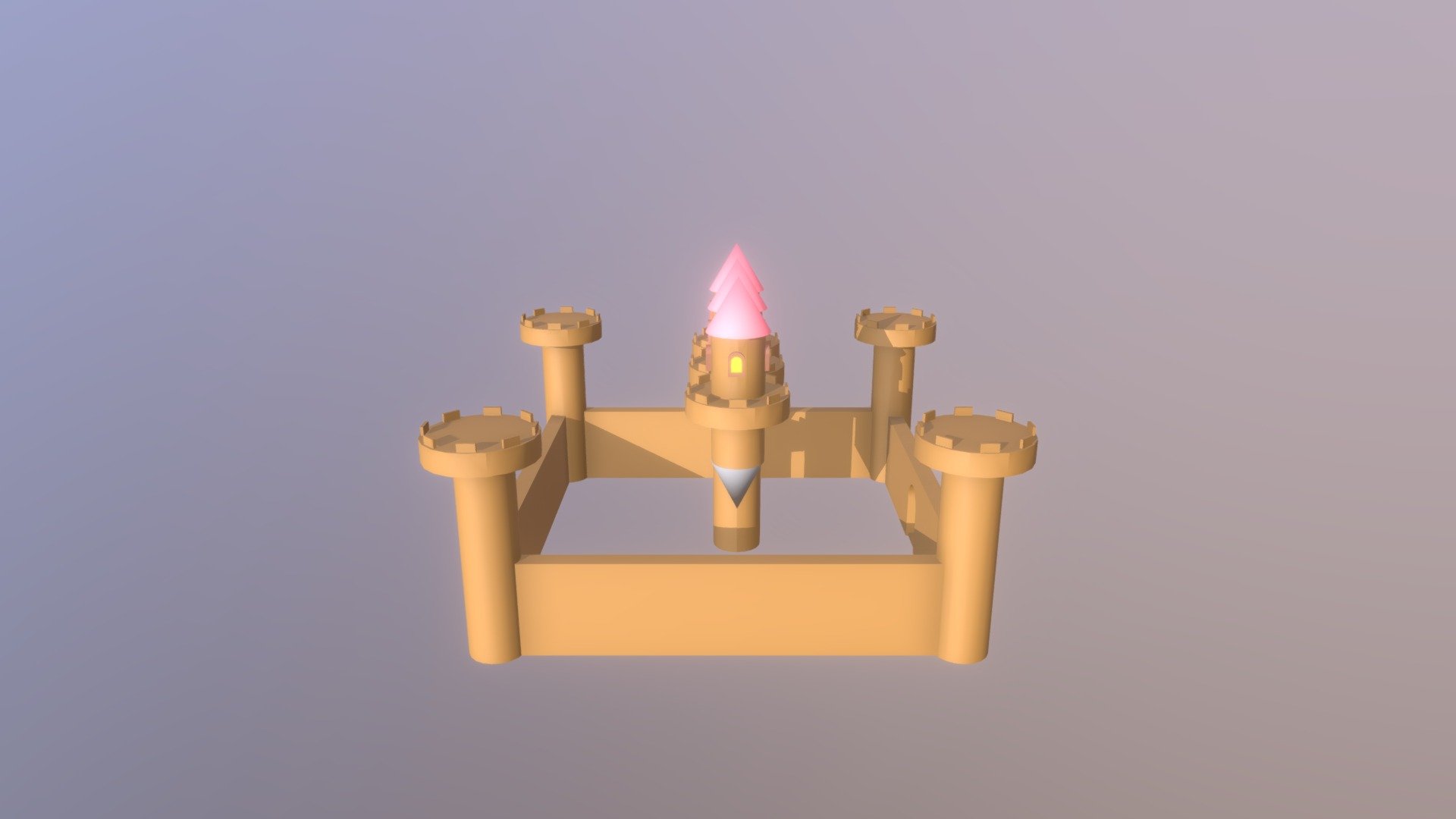 Zamok - 3D model by ivanseagull [c58924a] - Sketchfab