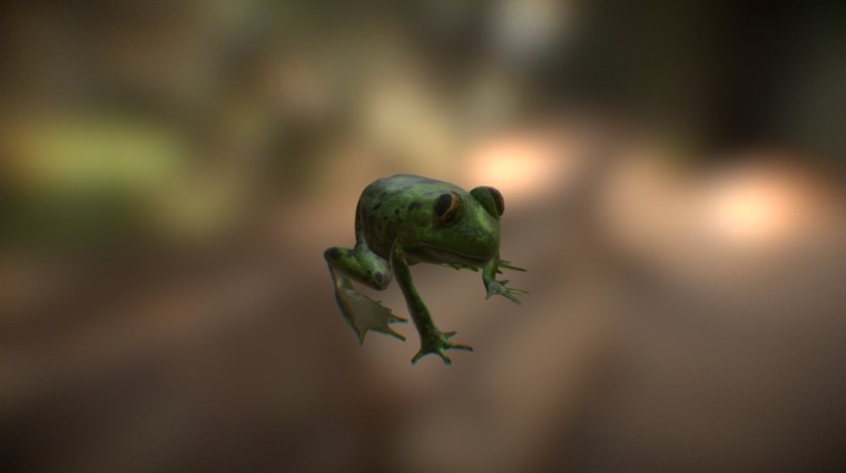 Froggy from Pepe The Frog - 3D model by pablozirilli [c589c66] - Sketchfab